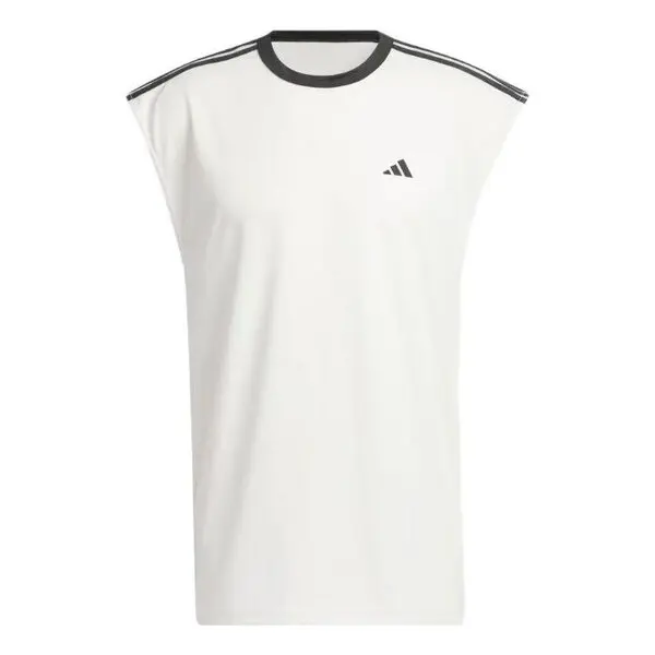 Adidas Basketball All World Sleeveless T-shirt - White