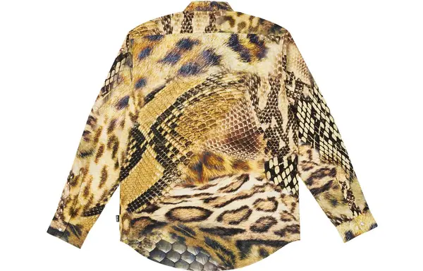 PALACE Animal Print Shirt - Yellow