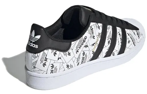 Adidas Superstar "label Collage" Low Top Sneakers
