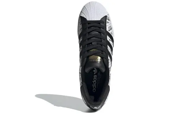 Adidas Superstar "label Collage" Low Top Sneakers