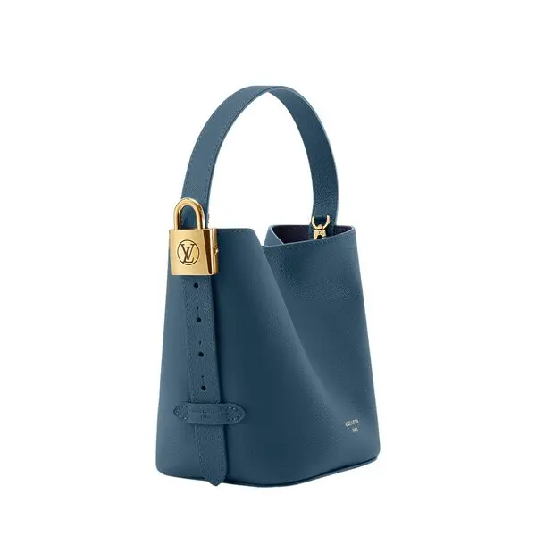LOUIS VUITTON All In Bb Bucket Bag - Prussian Blue