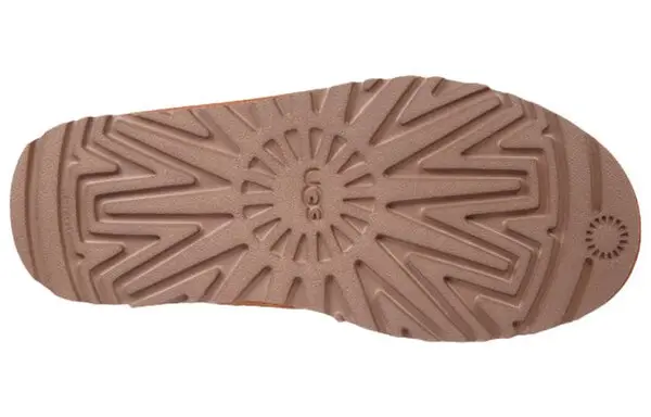 UGG Neumel Lace-up Fleece Lined Boots - Chestnut