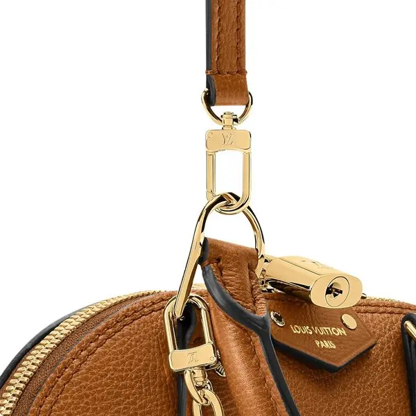 LOUIS VUITTON Alma Trunk Bb Calfskin Bag - Tan