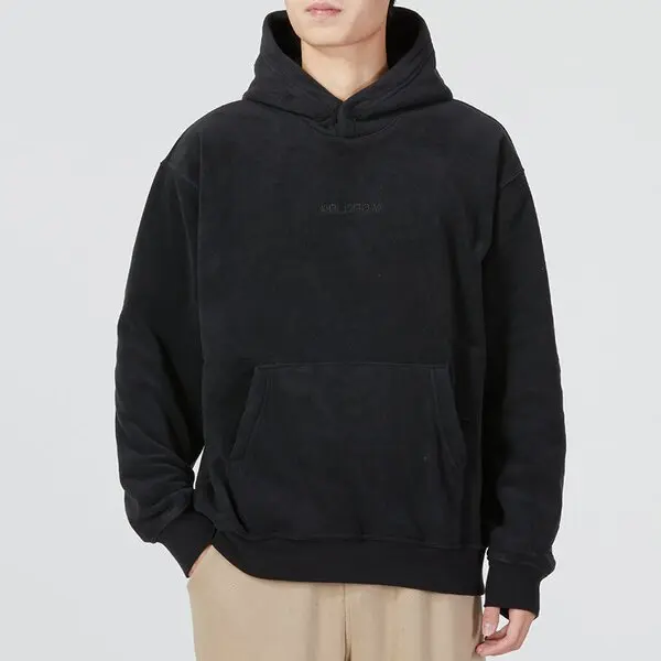 JORDAN Essential Winter Fleece Hoodie - Black