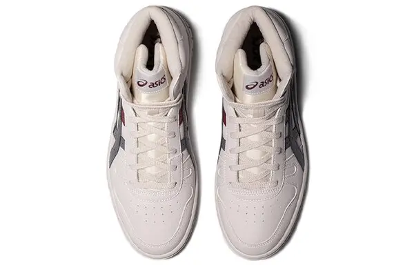 Asics Court Mz-hi Sneakers - Dark Gray/red