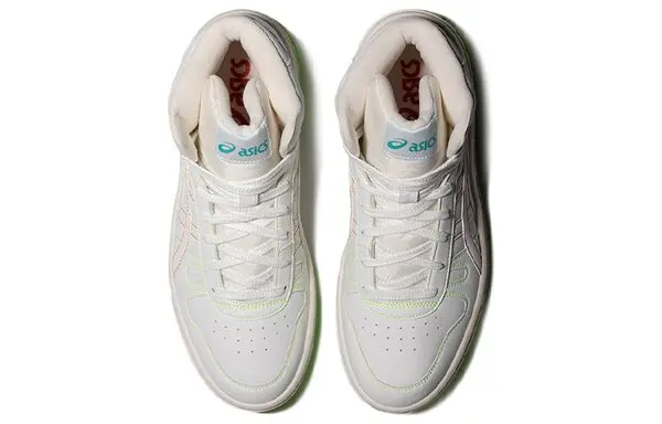 Asics Court Mz-hi High-top Sneakers - White/green