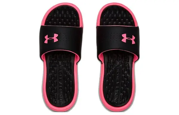 Under Armour Playmaker Fixed Strap Slides - Black