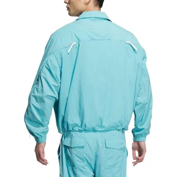 Adidas Originals X Ordinary People Light Woven Jacket - Mint Blue