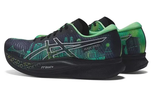 Asics Magic Speed 2.0 Athletic Sneakers - Black