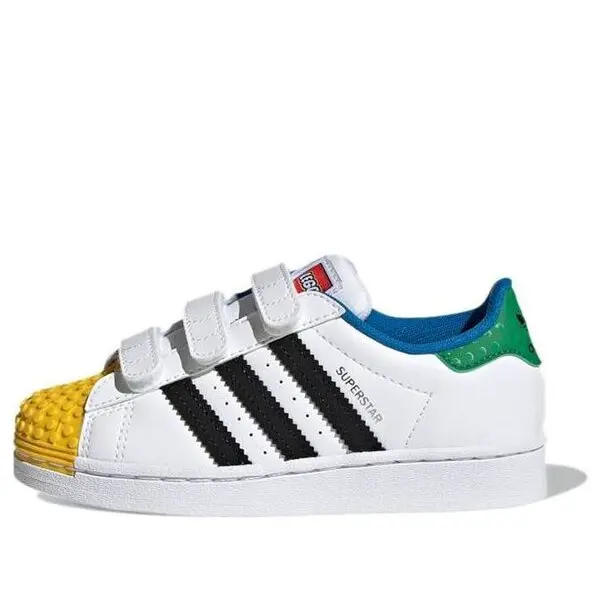 Adidas Lego X Originals Superstar Cf J - Footwear White/core Black/footwear White