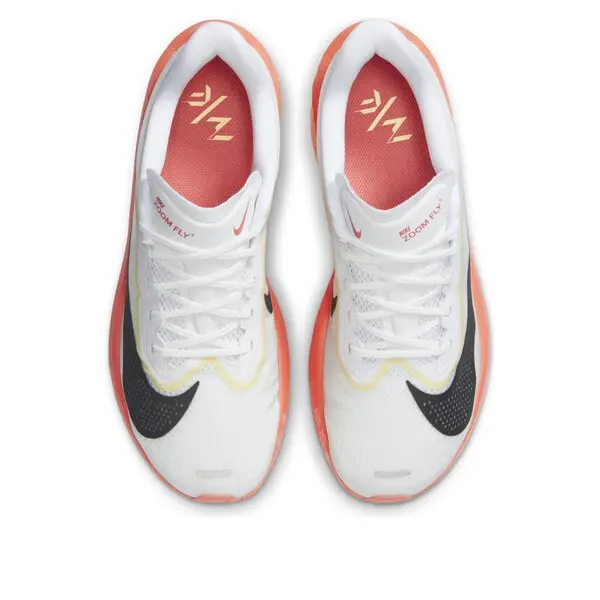 Nike Zoom Fly 6 Athletic Sneakers - White/black/magic Ember