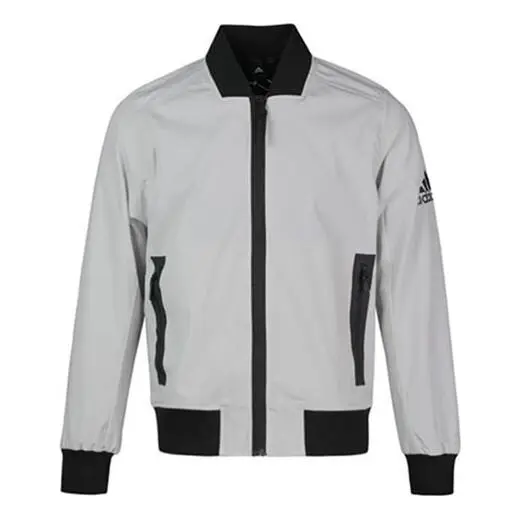 Adidas Bomber Jacket - Grey