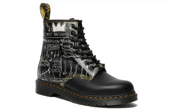 Dr. Martens X Jean-michel Basquiat 1460 Lace Up Boots