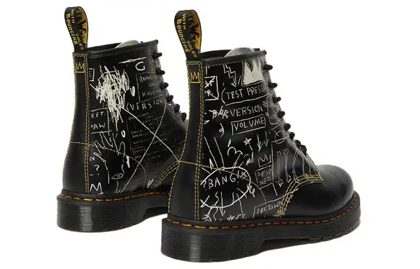 Dr. Martens X Jean-michel Basquiat 1460 Lace Up Boots