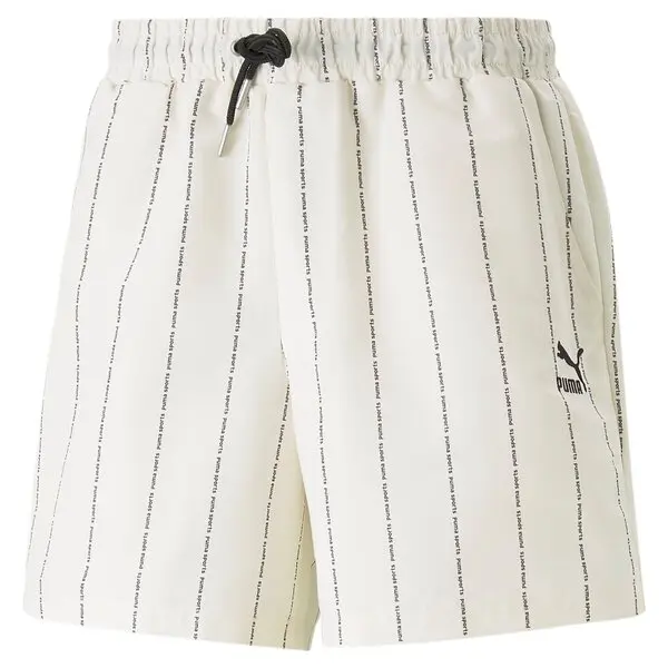 PUMA Woven Shorts - White/black