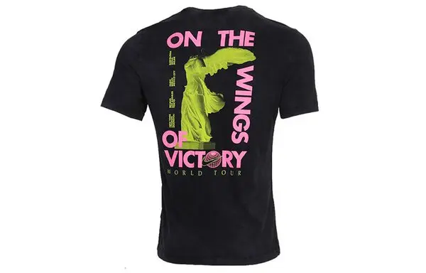 Nike World Tour Washed Printing Round Neck
