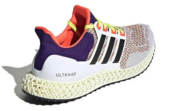 Adidas Ultra 4d Sneakers - Cloud White/core Black/solar Red