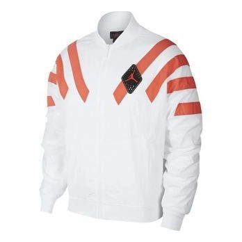 JORDAN Air Srt Lgc Nylon Jacket - White/red