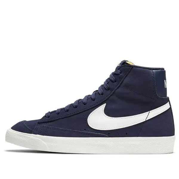 Nike Blazer Mid '77 Suede High-top Sneakers - Blue/white