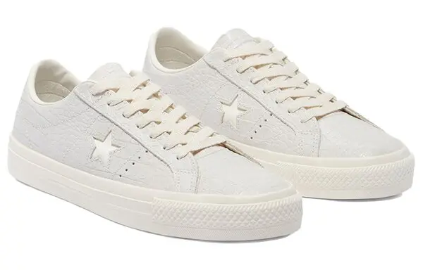 CONVERSE One Star Pro Low Embossed Sneakers - White
