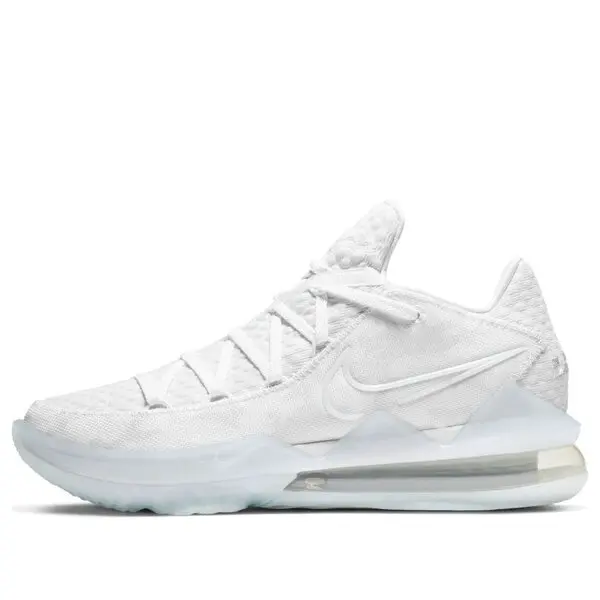 Nike Lebron 17 Low Basketball Sneakers - White