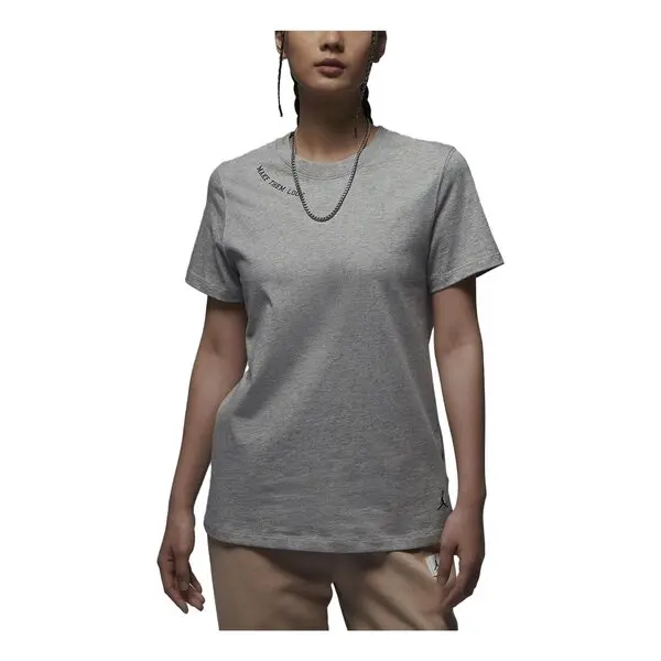JORDAN Make Them Look" T-shirt - Grey