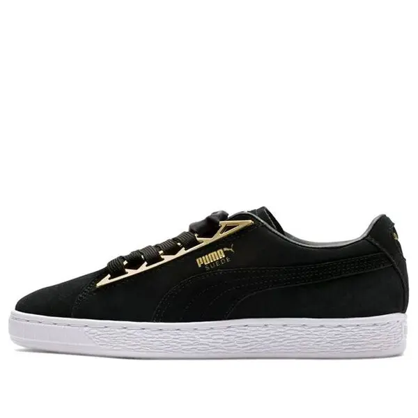 PUMA Suede Jewel Metallic Sneakers - Black