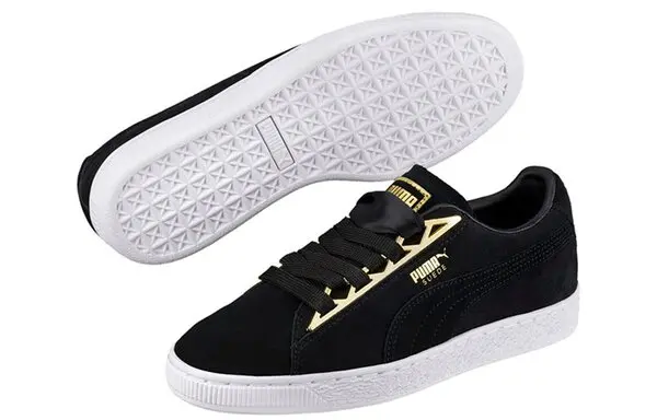 PUMA Suede Jewel Metallic Sneakers