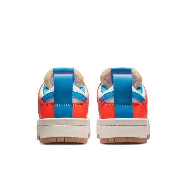 Nike Dunk Low Disrupt "supa" Sneakers - White/orange/blue