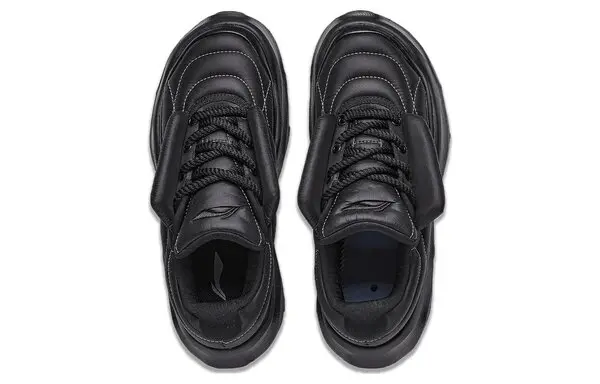 LI-NING Puff Runner Sneakers - Black