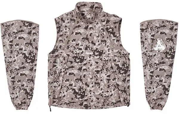 PALACE Ss22 Zip Off Gilet Jacket