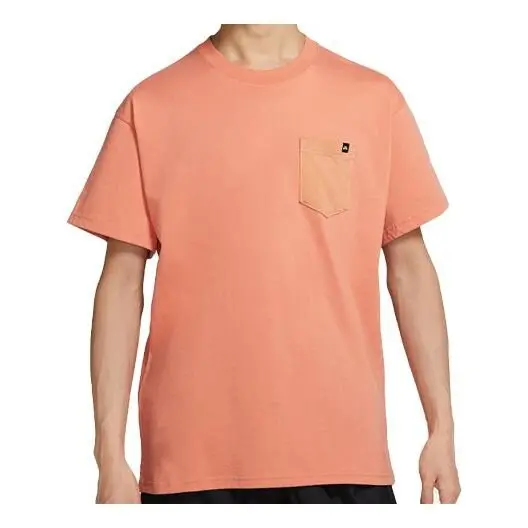 Nike Pocket Skateboard Short Sleeve Tee - Orange