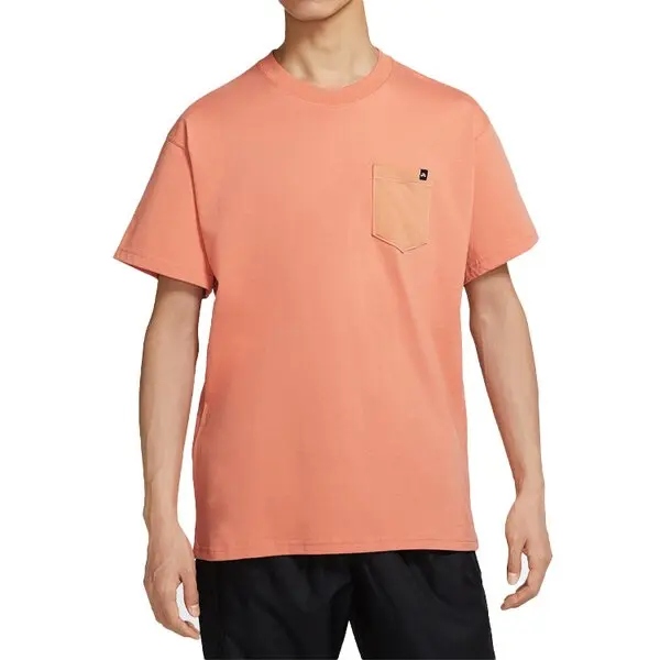 Nike Pocket Skateboard Short Sleeve Tee - Orange