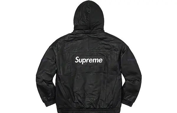 Supreme X Nike Leather Anorak Box