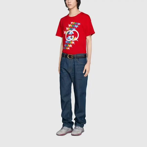 Gucci Rainbow Stars Logo T-shirt