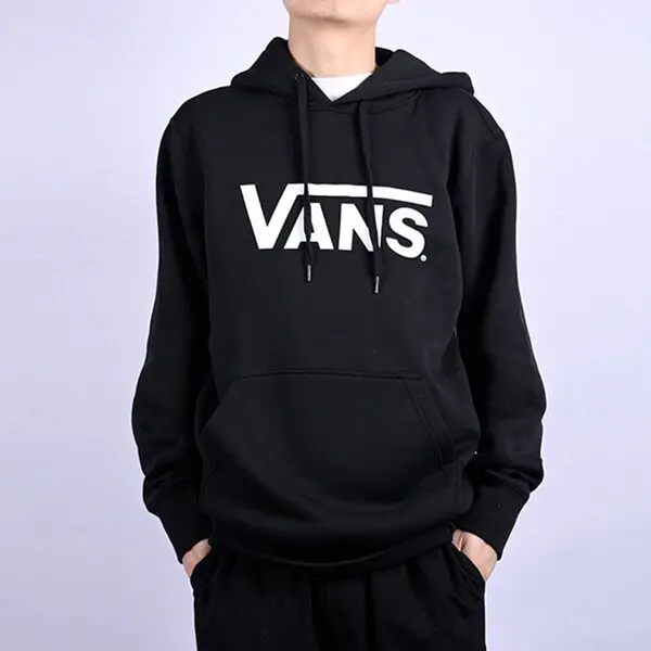 VANS Classic Logo Pullover Hoodie - Black