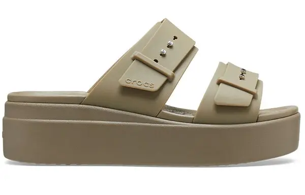 CROCS Brooklyn Low Wedge Sandal