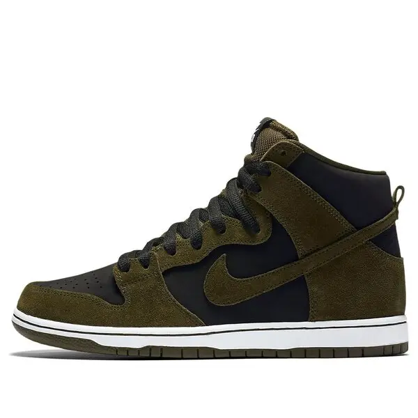 Nike Dunk High Sneakers - Black/brown