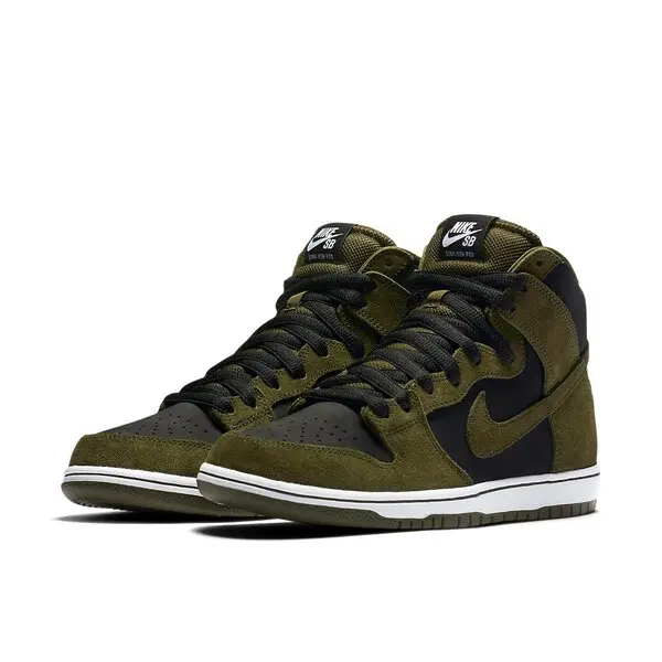 Nike Dunk High Sneakers - Black/brown