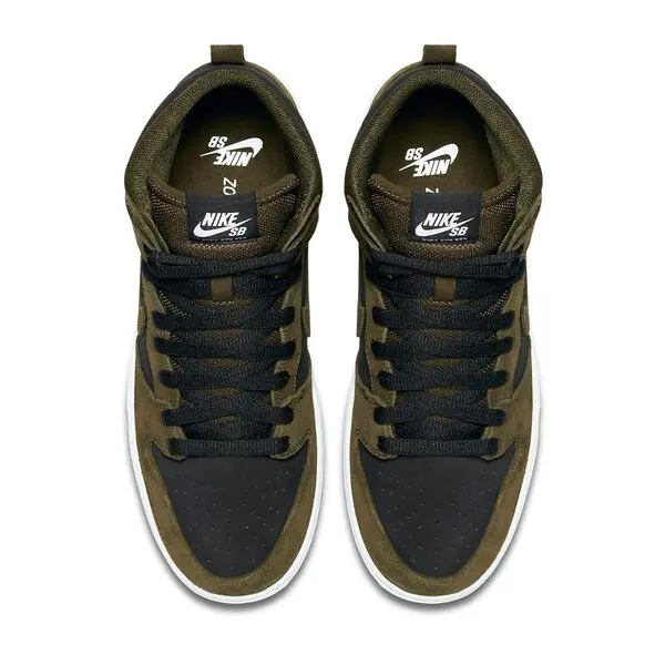 Nike Dunk High Sneakers - Black/brown