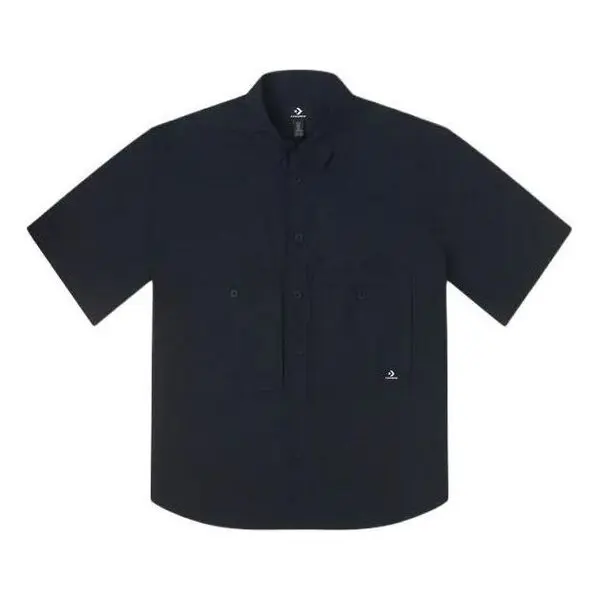 CONVERSE Wordmark Utility Shirt Asia Sizing - Black