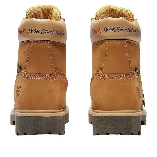 Timberland X Pabst Blue Ribbon 6 Inch Soft Toe Work Boot