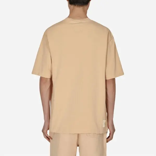 JORDAN X Union Crossover Ss22 Solid Color Breathable Logo Round Neck Short Sleeve Asia Edition Khaki - Default Color