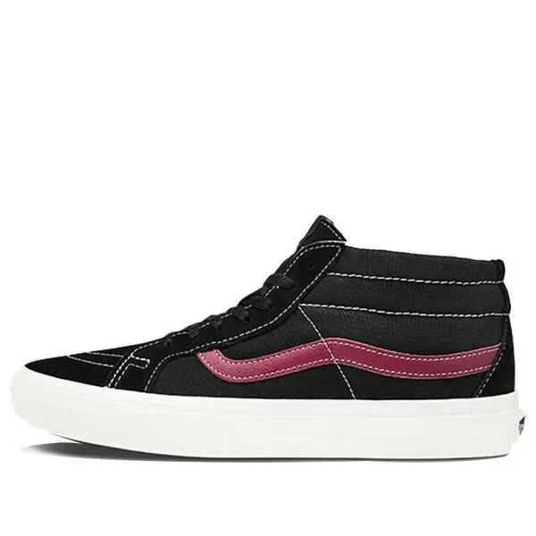 VANS Sk8-mid Reissue Sneakers - Black/red