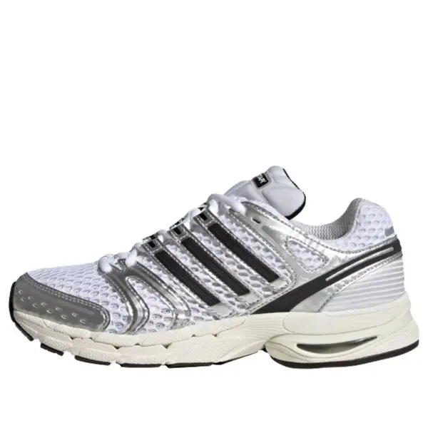 Adidas Adistar Control Athletic Sneakers - Cloud White/core Black/silver Metallic