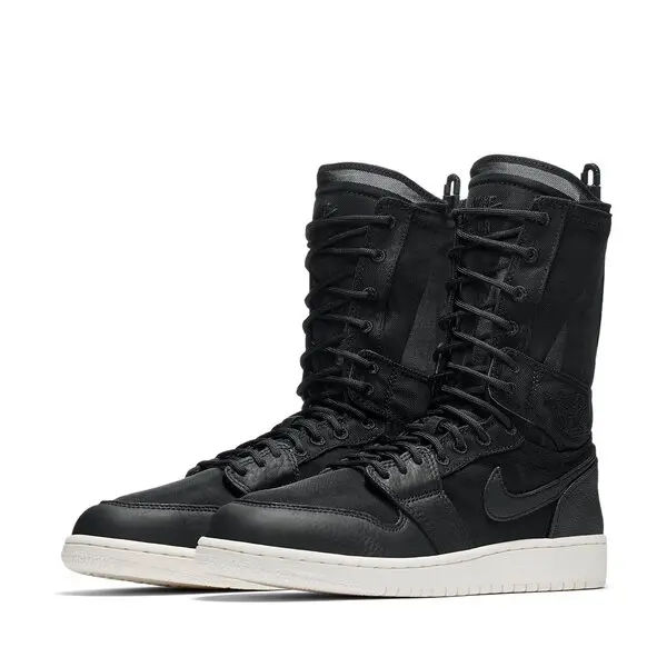 JORDAN 1 Explorer Xx High Top Sneakers - Black/white