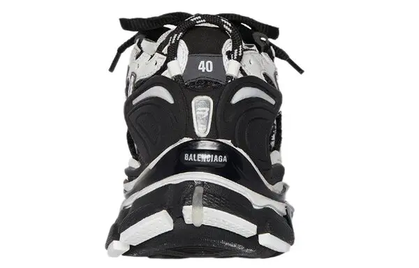 Balenciaga Runner Sneakers - Black/white