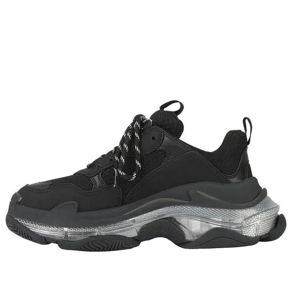 Balenciaga Triple S Iridescent Sneakers - Black