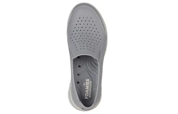 Sketchers Go Walk 5 Slip-on Sneakers - Gray