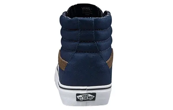VANS Sk8-hi Reissue Cord & Plaid Sneakers - Blue